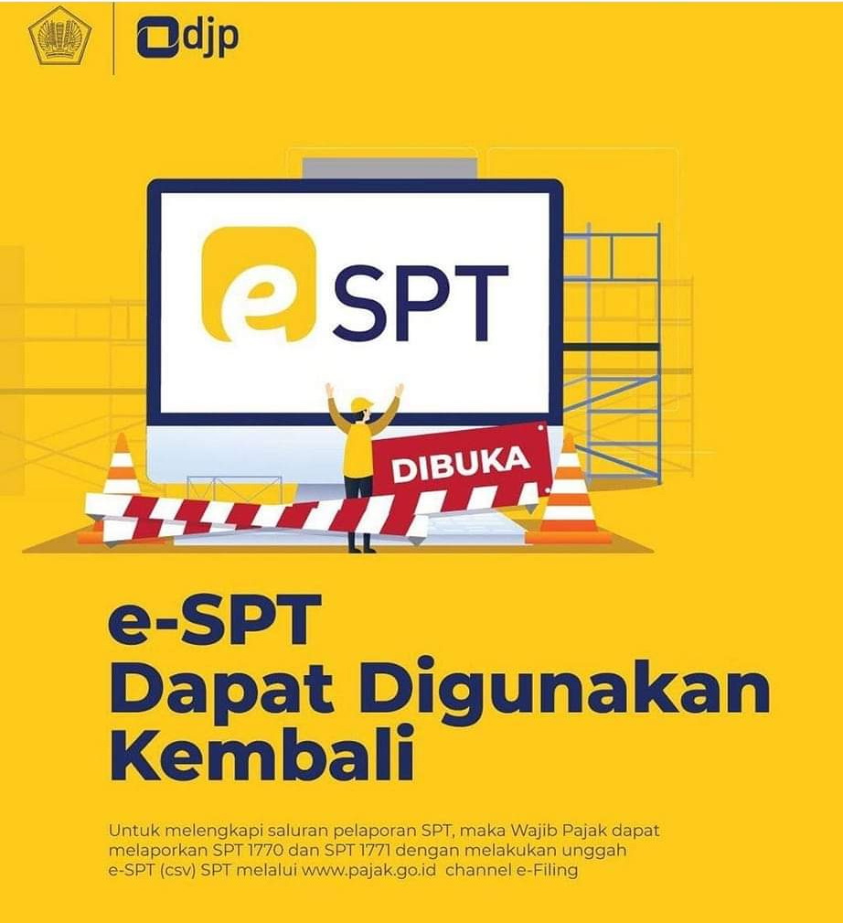 PENTING ! E SPT DIBUKA LAGI – ANDA BISA MELAKUKAN PELAPORAN SPT PRIBADI ...